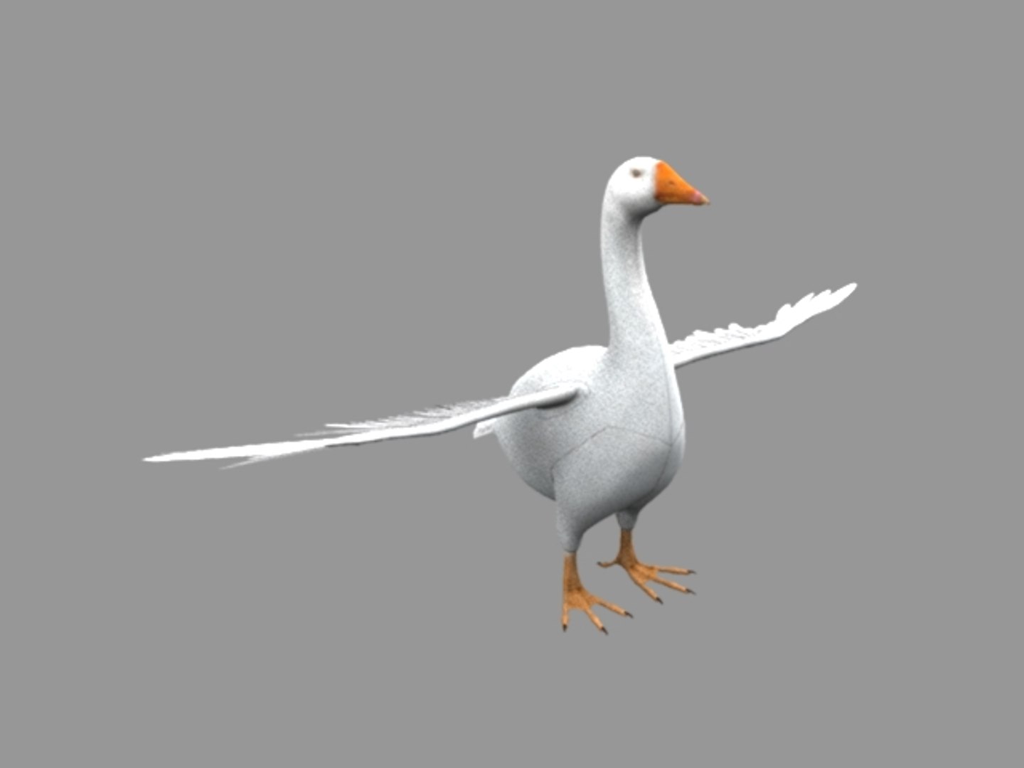Goose Model - TurboSquid 1391690