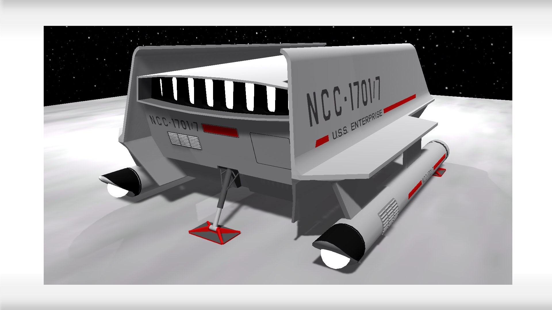 3D Star Trek TOS Shuttlecraft Model - TurboSquid 2395541