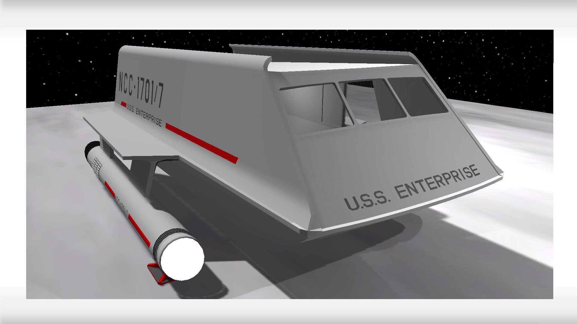 3D Star Trek TOS Shuttlecraft Model - TurboSquid 2395541