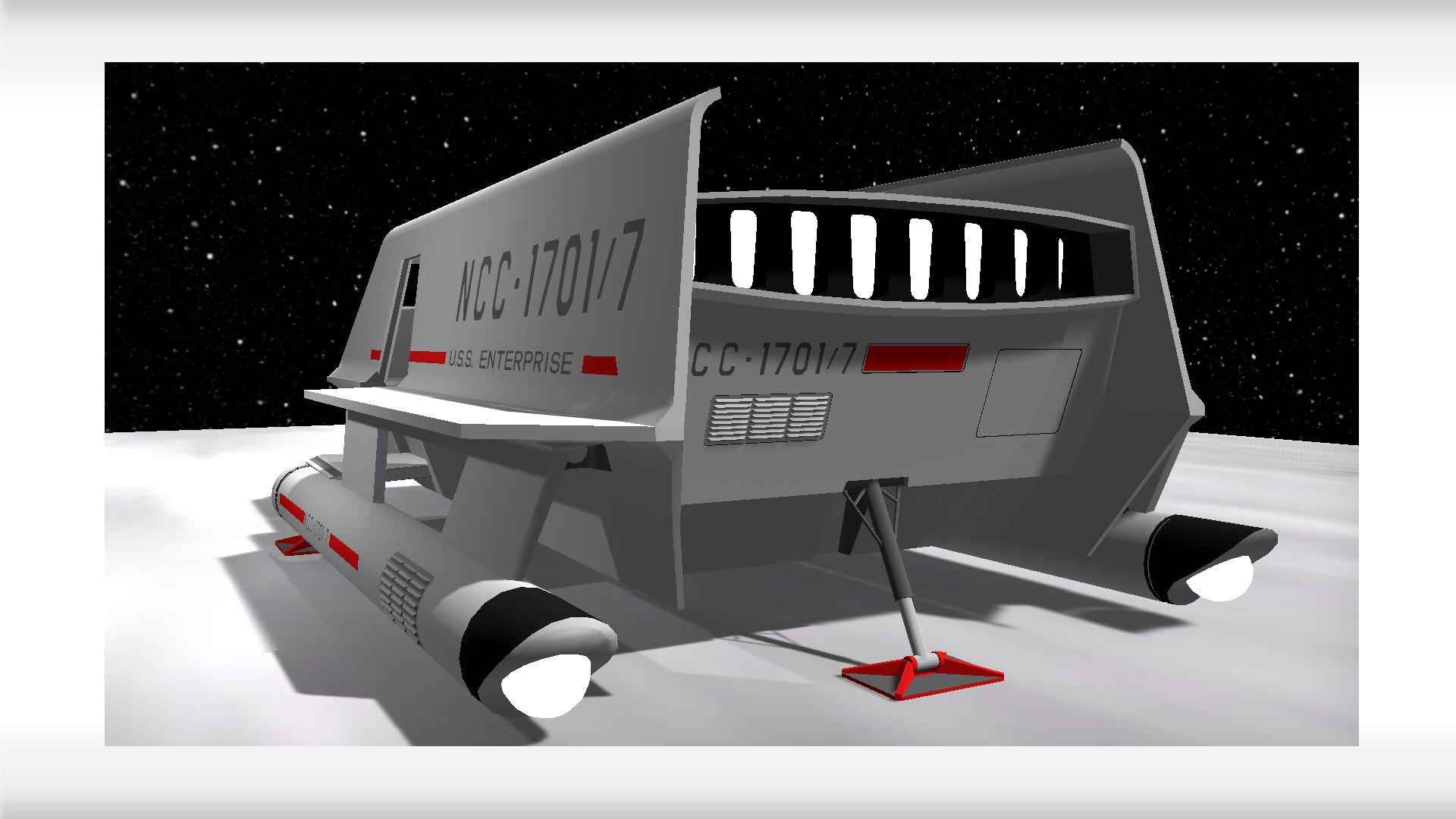 3D Star Trek TOS Shuttlecraft Model - TurboSquid 2395541