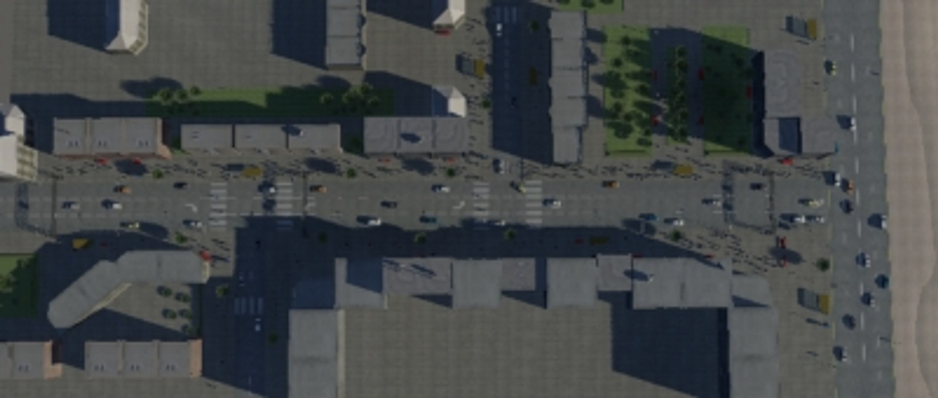 Realistic Street 3d Max