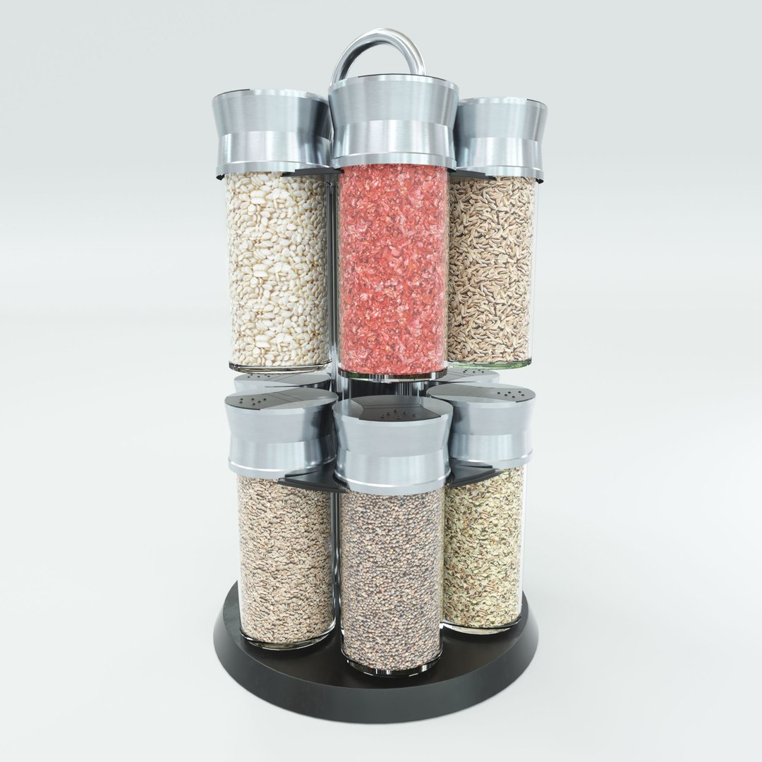 Spice Rack 3D model - TurboSquid 2108607