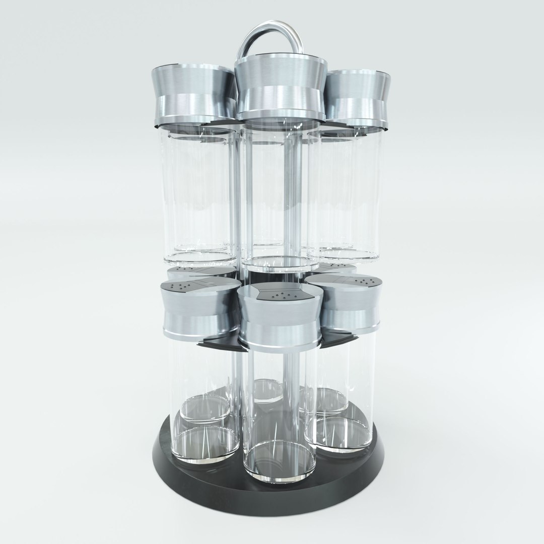 Spice Rack 3D model - TurboSquid 2108607