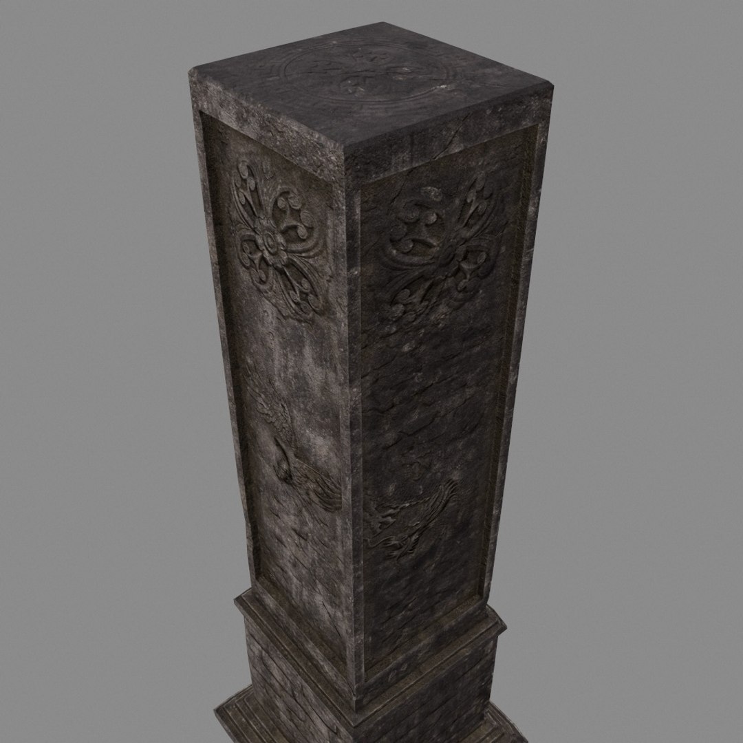 3D Pillar - TurboSquid 1201267
