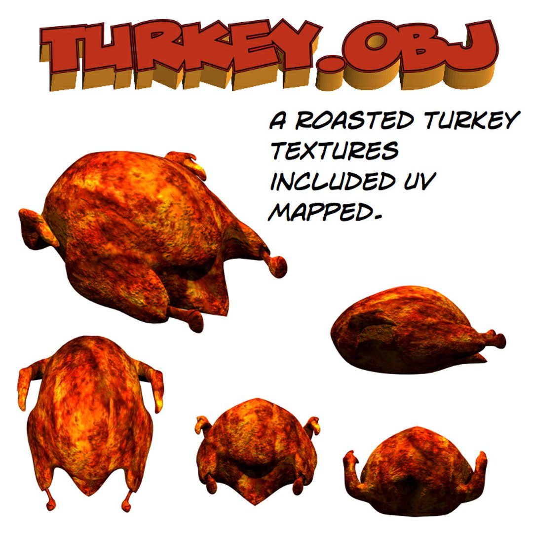 Obj Turkey Roasted