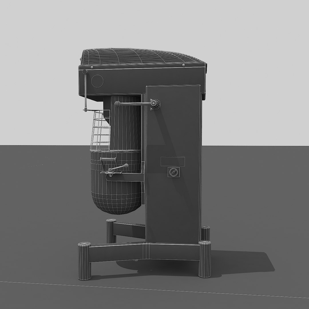 Planetary Mixer Bakery - 3D Model - TurboSquid 1293554