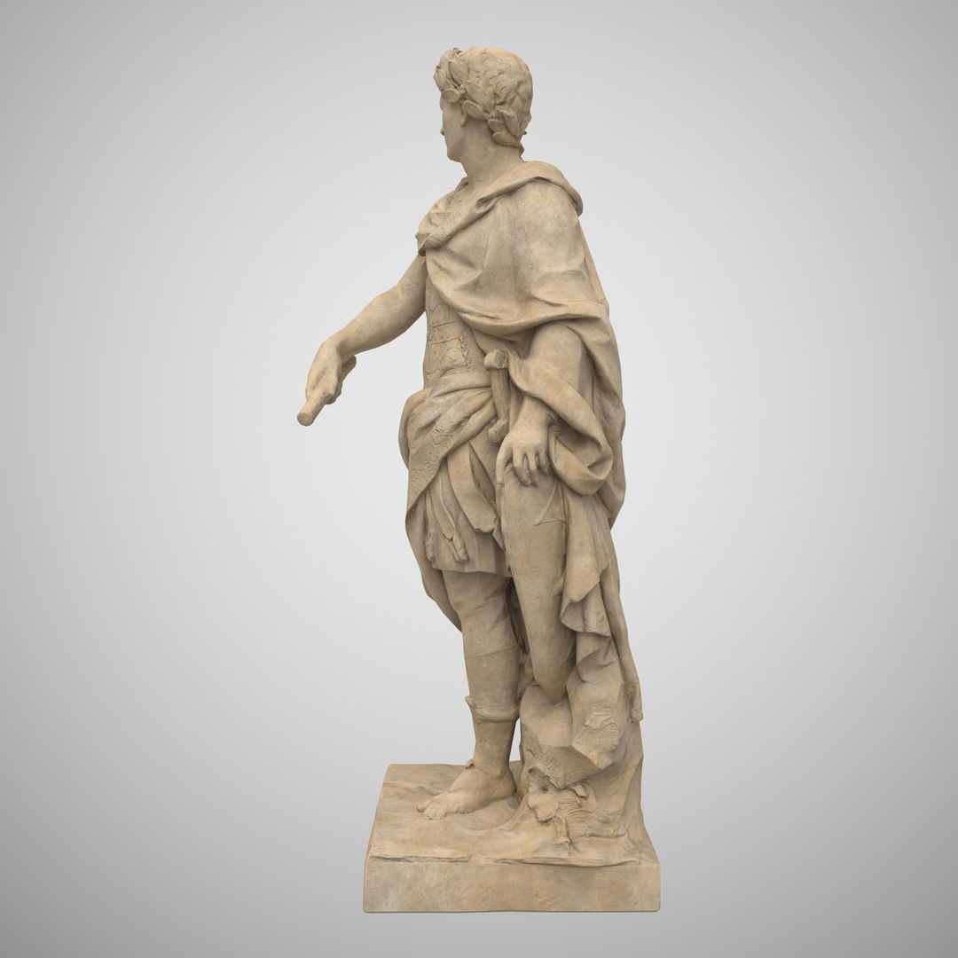 Julius Caesar Concrete 3D Model 3D model - TurboSquid 1818177
