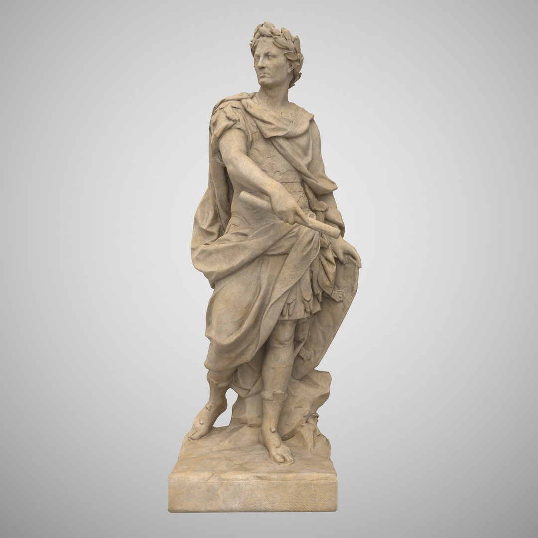 Julius Caesar Concrete 3D Model 3D model - TurboSquid 1818177