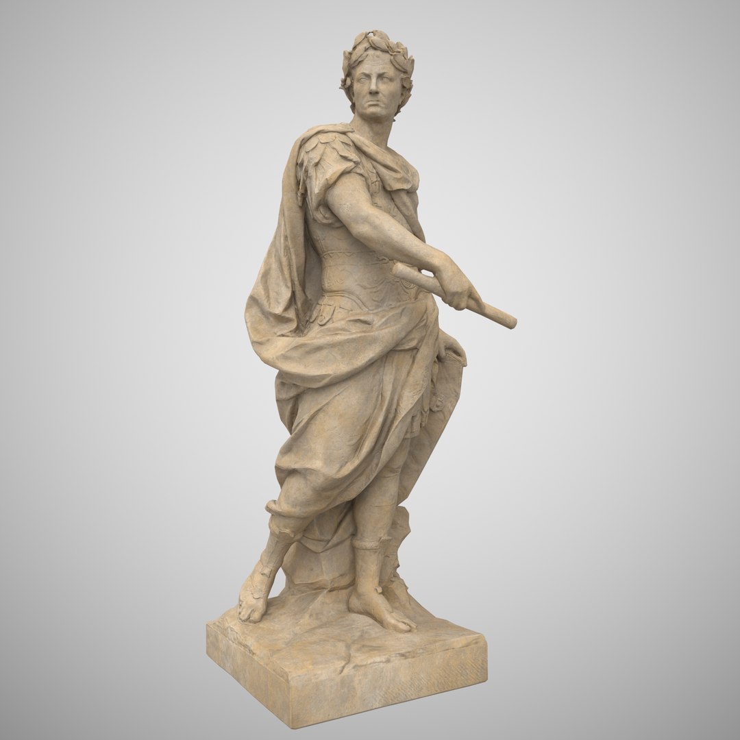Julius Caesar Concrete 3D Model 3D model - TurboSquid 1818177
