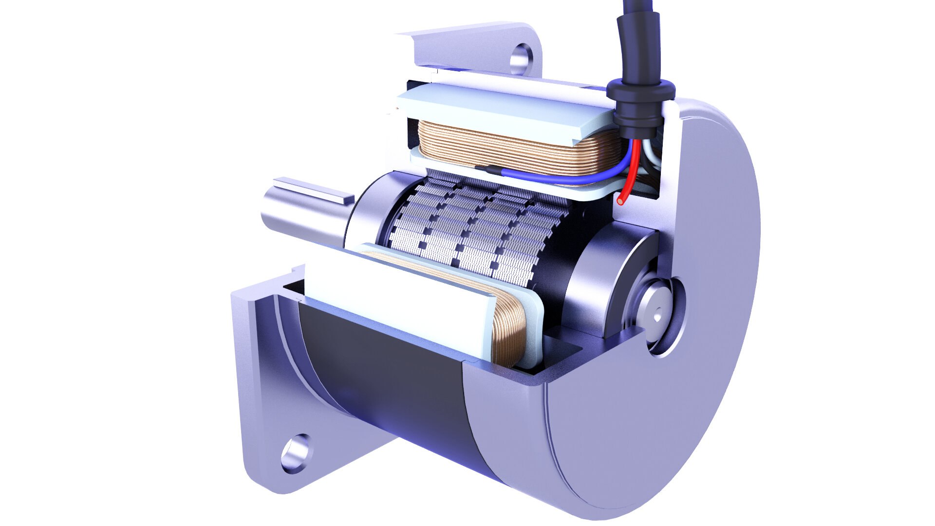 3D Model 2 Stepper Motor Cross Section Diagrams SET V5 - TurboSquid 2401360