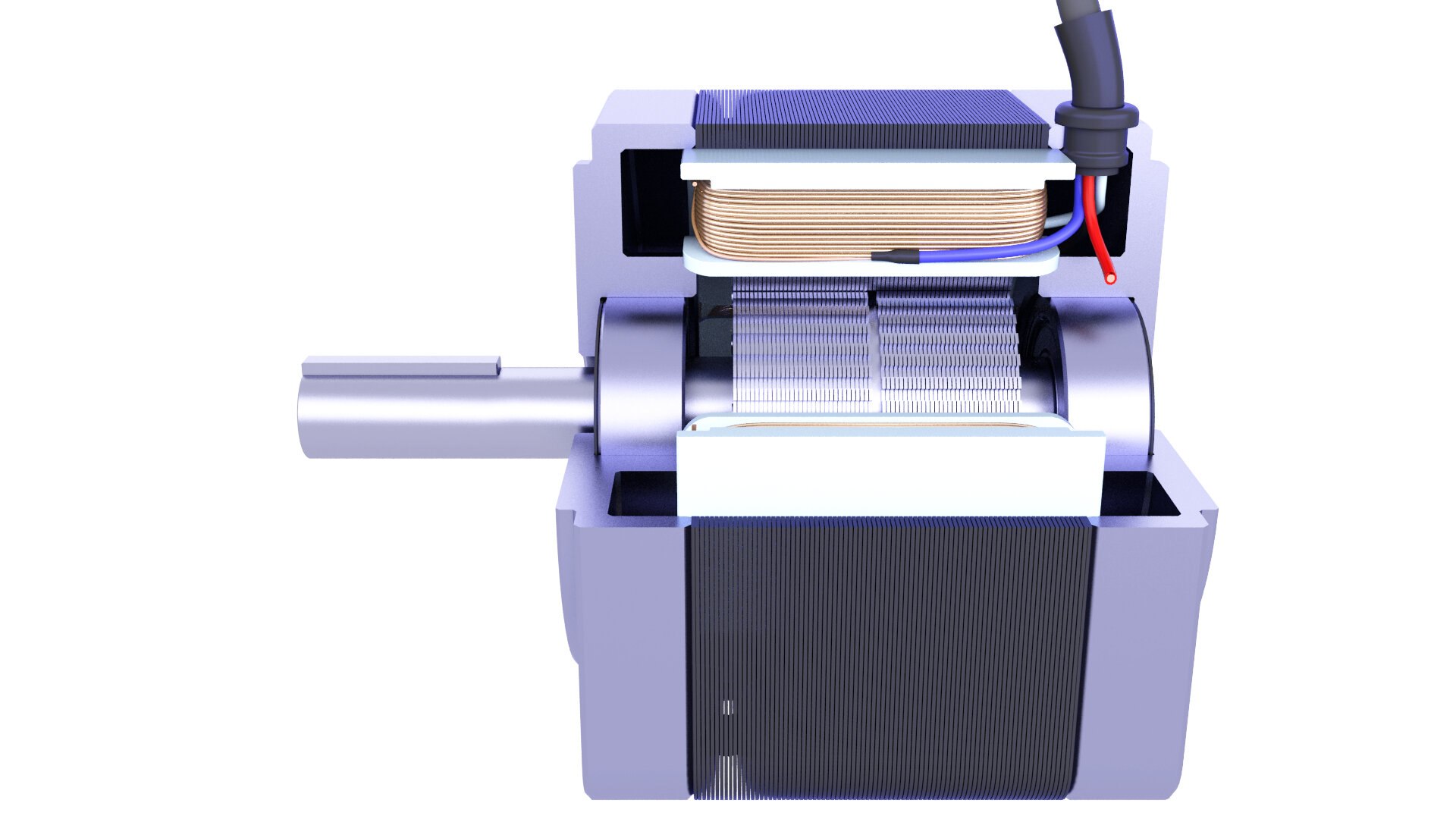 3D Model 2 Stepper Motor Cross Section Diagrams SET V5 - TurboSquid 2401360