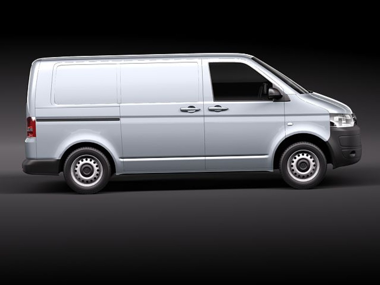 Volkswagen Transporter T5 Fl 3d Model