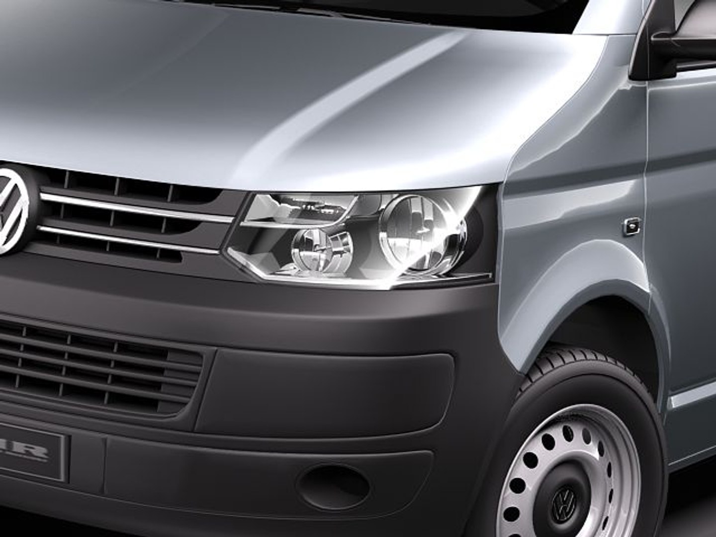 Volkswagen Transporter T5 Fl 3d Model