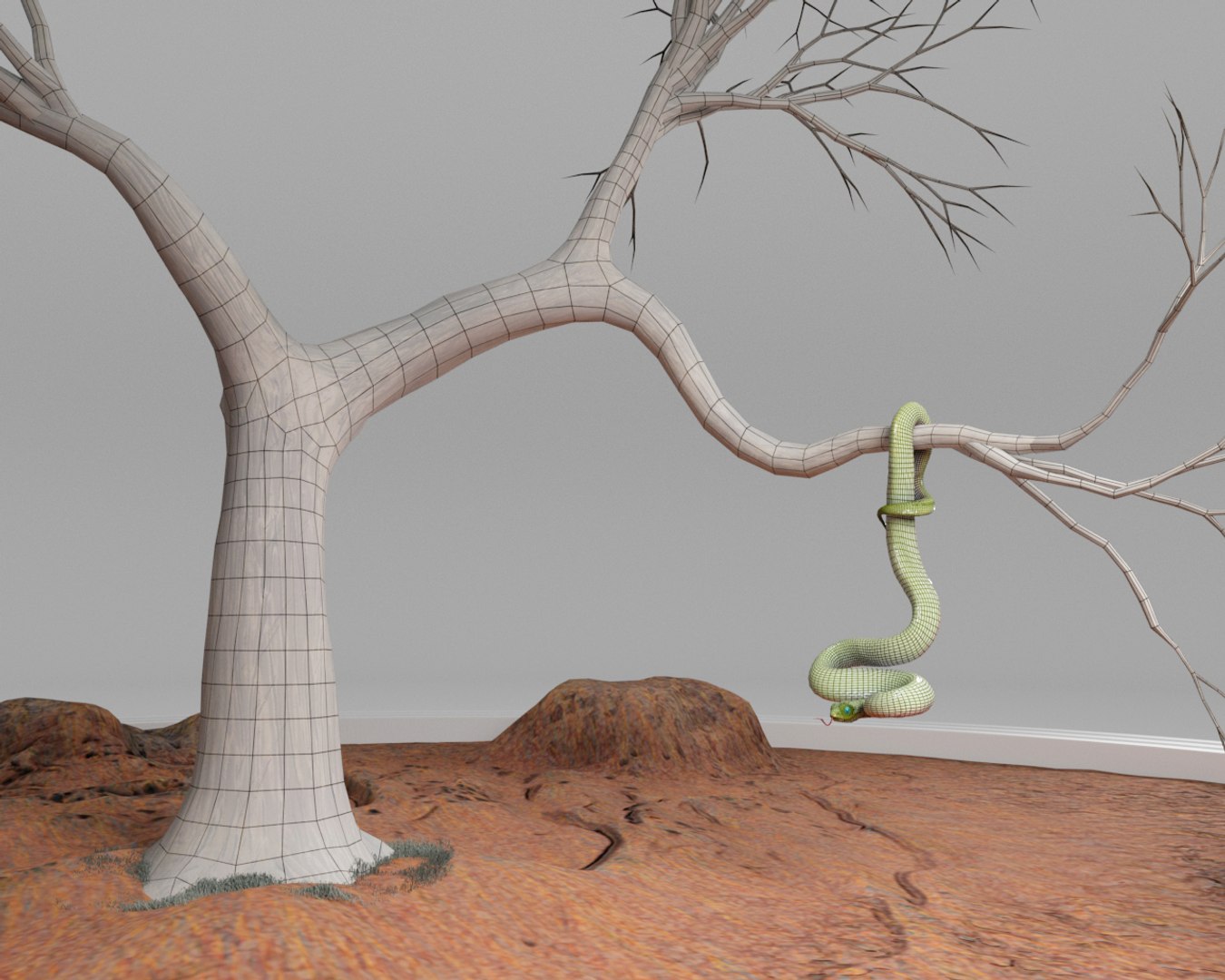 3D Viper Snake Model - TurboSquid 1541065