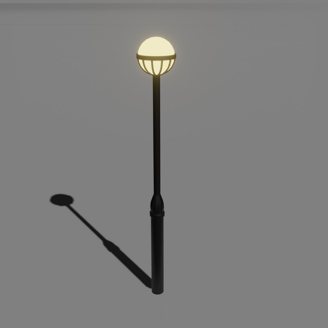 Street lamp 3D model - TurboSquid 1829762