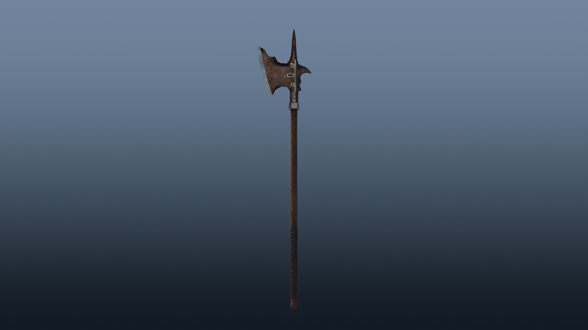 Medieval Halberd With Jewels 3D Model - TurboSquid 2254386