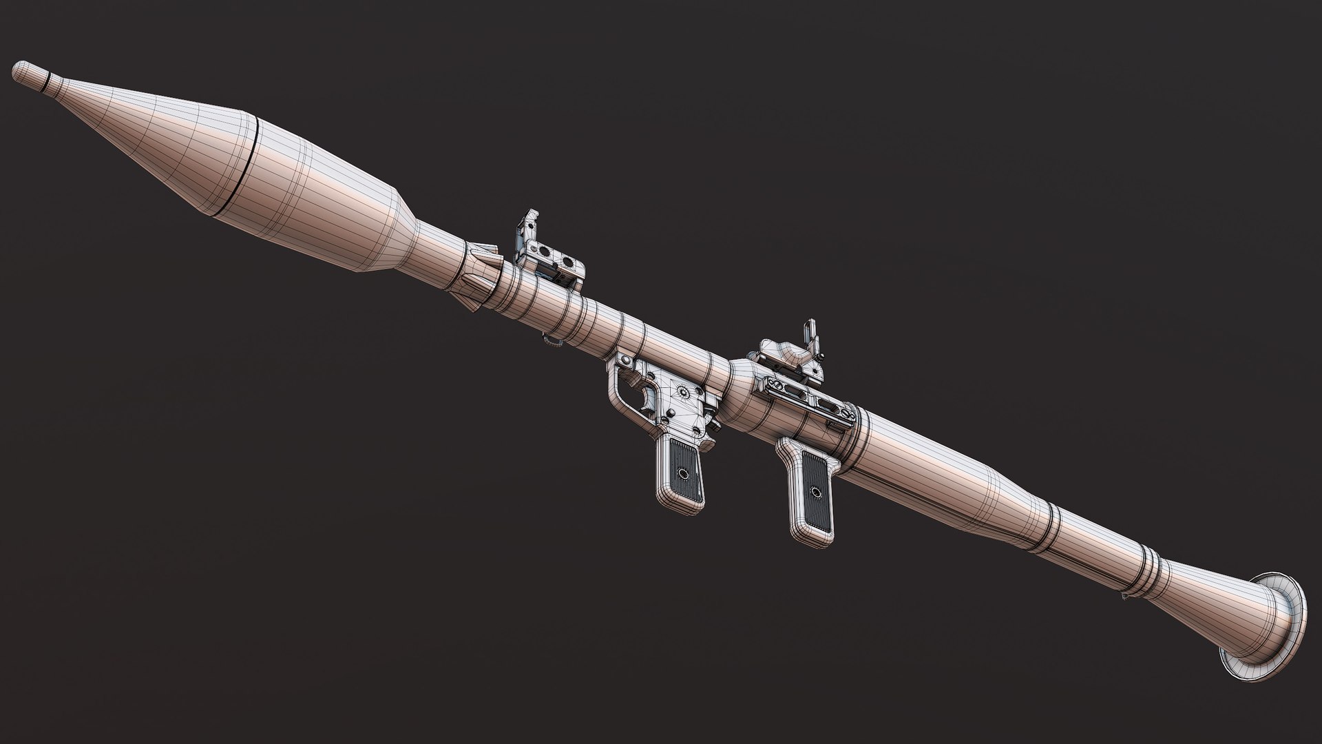 3D RPG-7 Model - TurboSquid 2155270