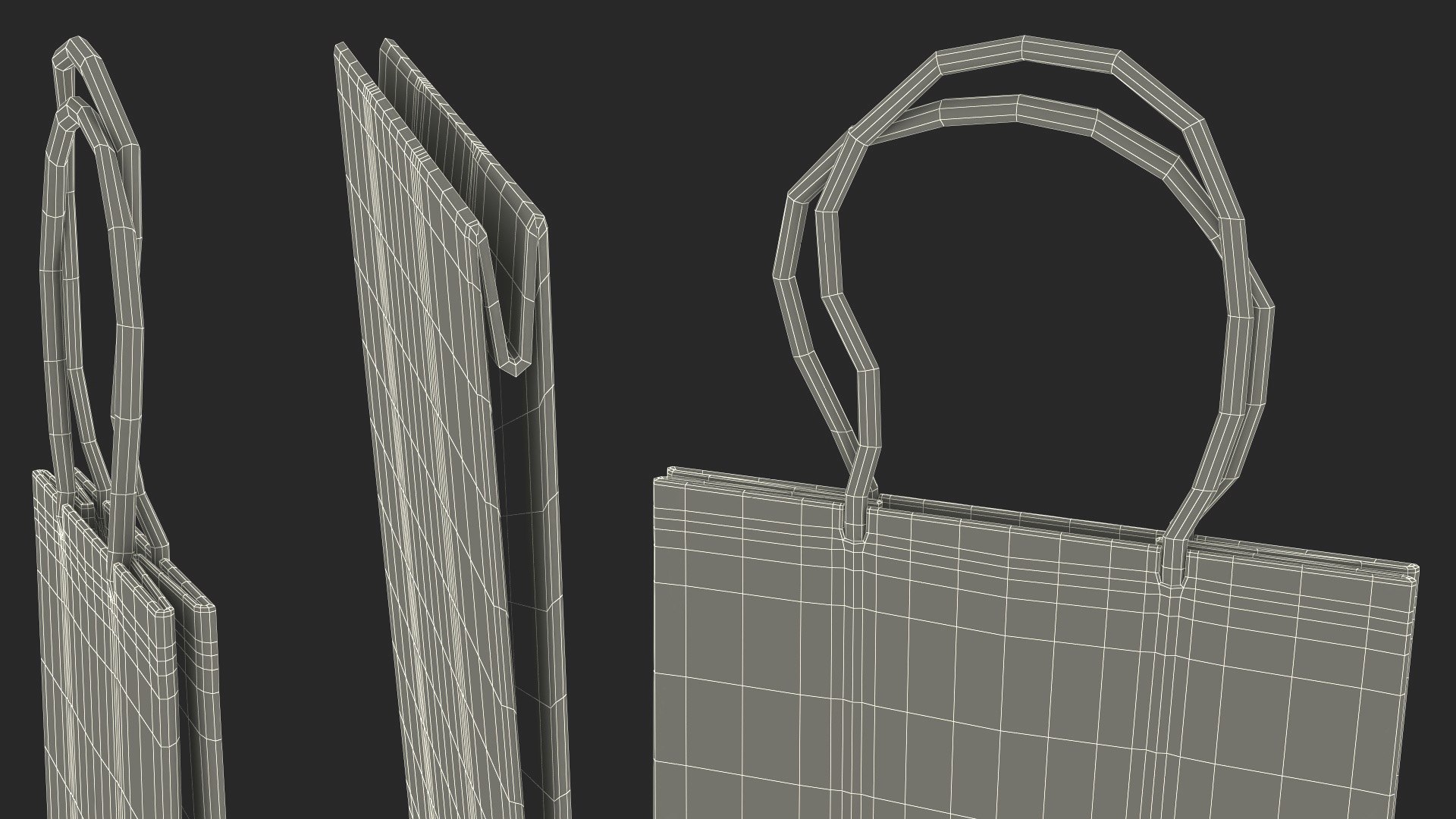 Apple Store Paper Bag Medium Folded 3D Model - TurboSquid 2373186