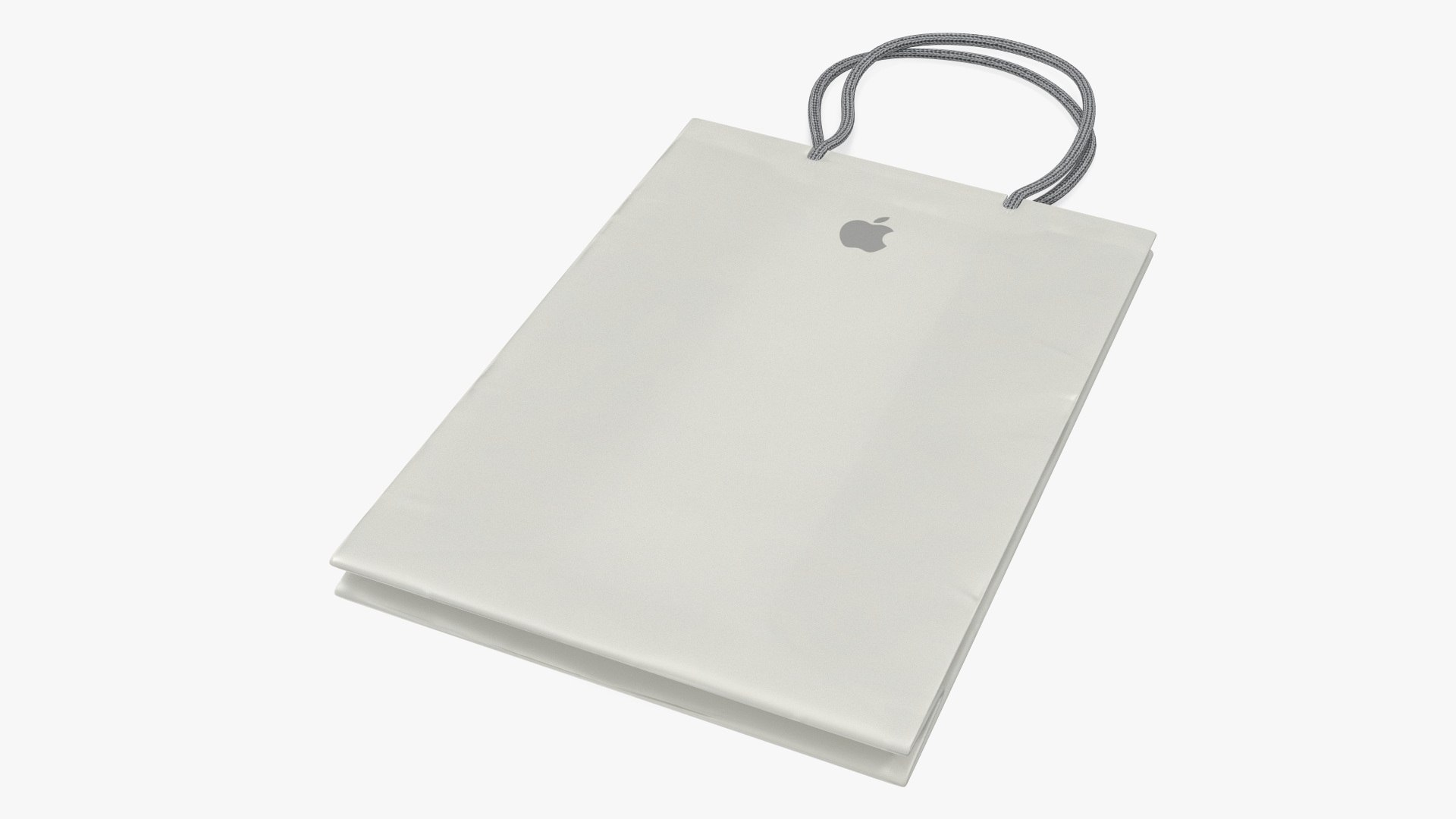 Apple Store Paper Bag Medium Folded 3D Model - TurboSquid 2373186