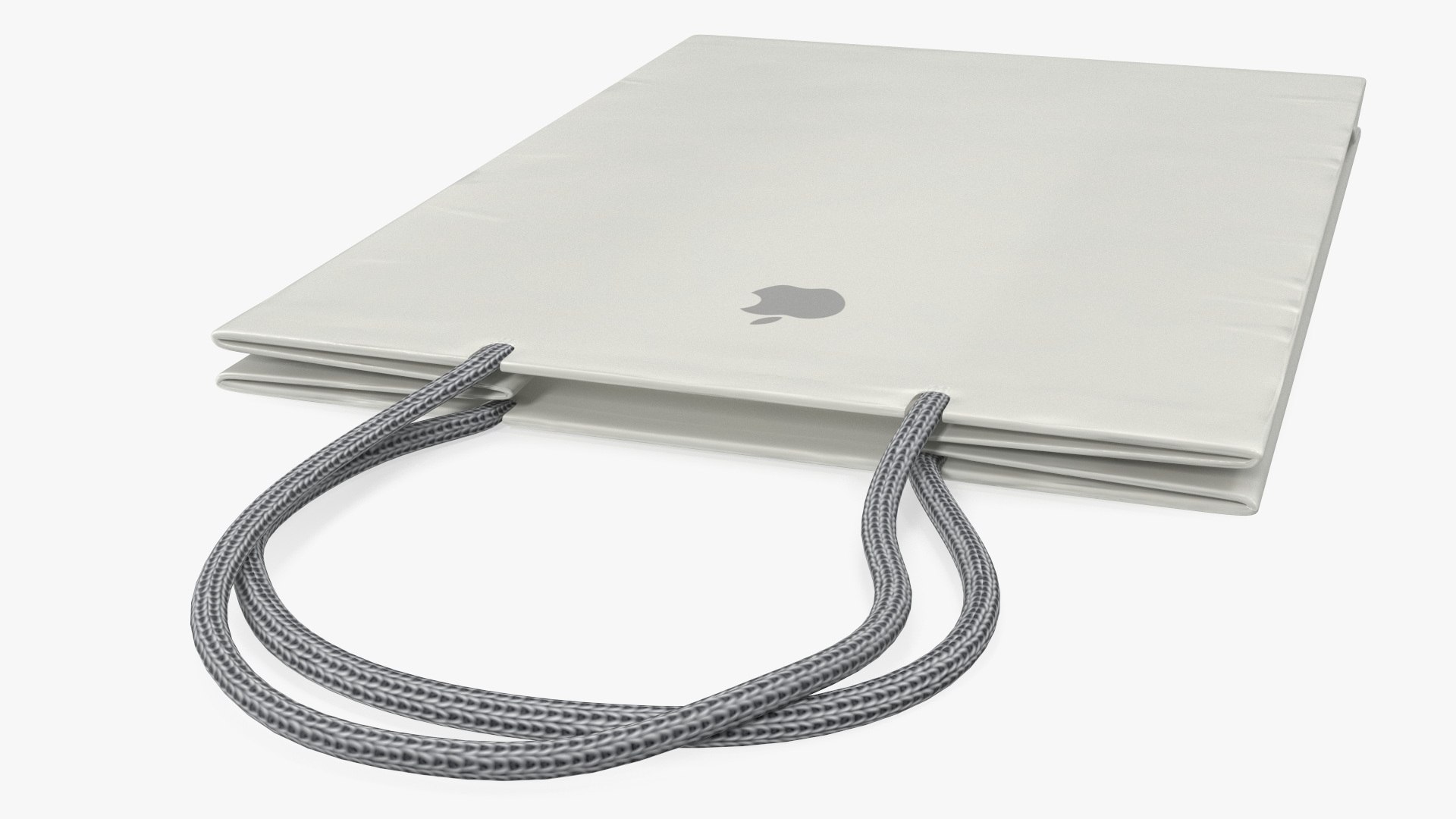 Apple Store Paper Bag Medium Folded 3D Model - TurboSquid 2373186