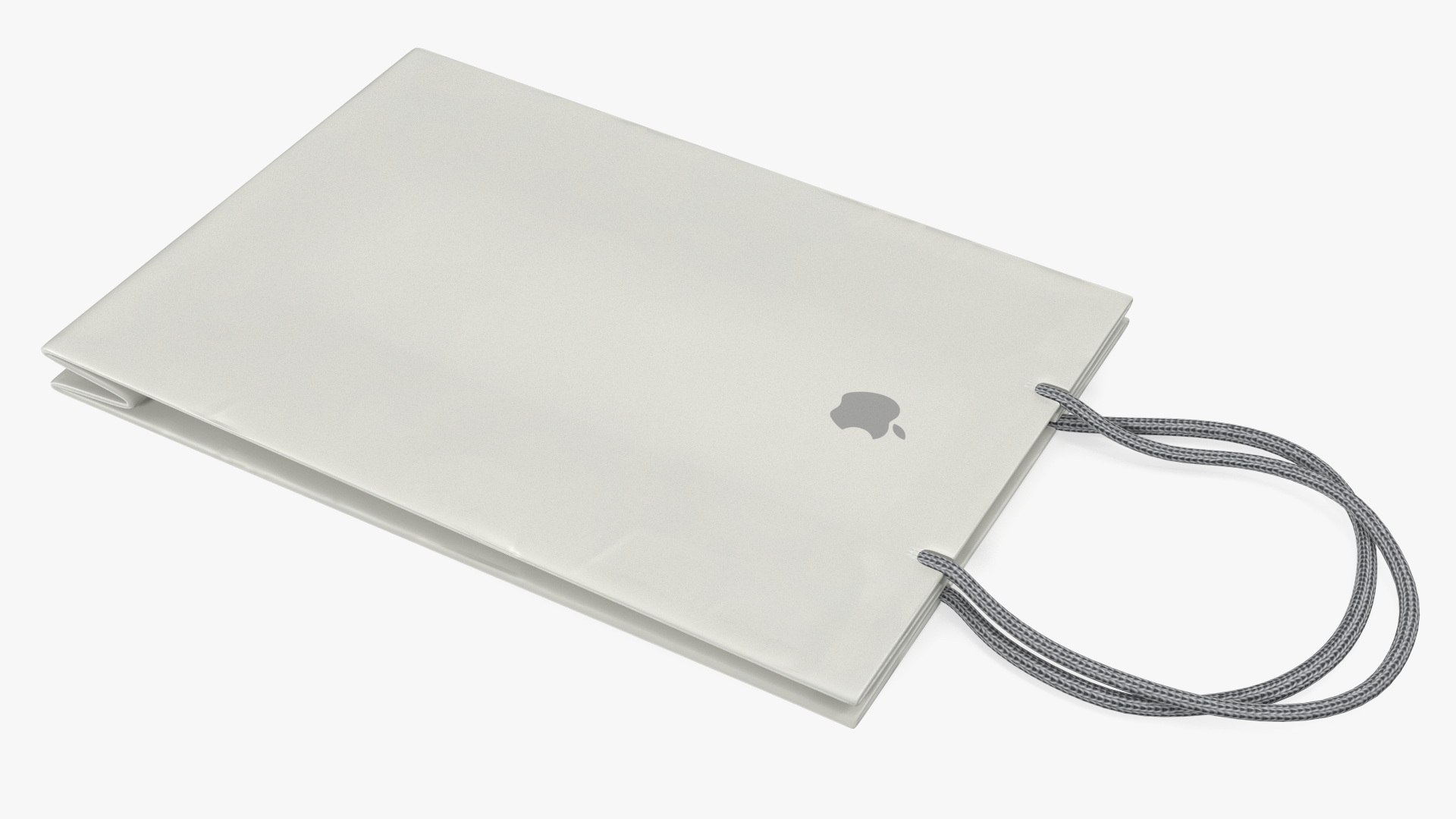 Apple Store Paper Bag Medium Folded 3D Model - TurboSquid 2373186