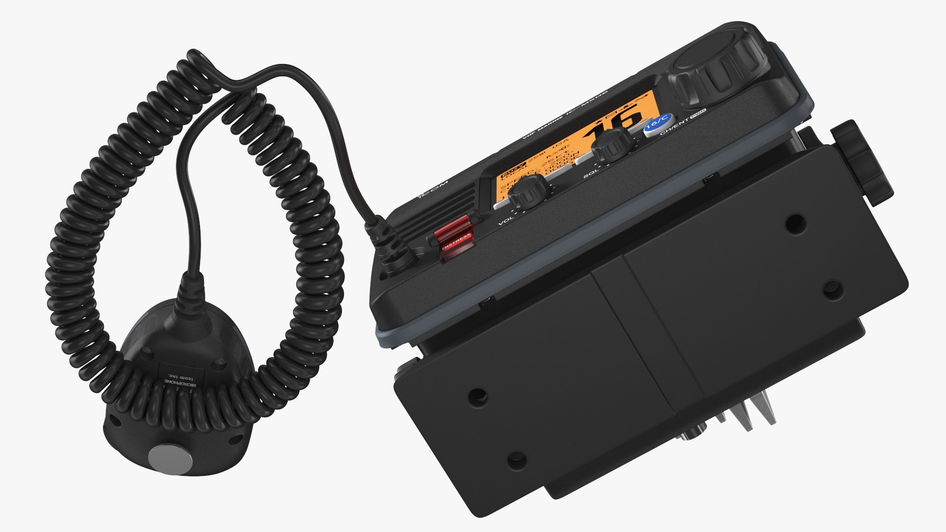 3D Icom M506 Marine Vhf Model - TurboSquid 1694976