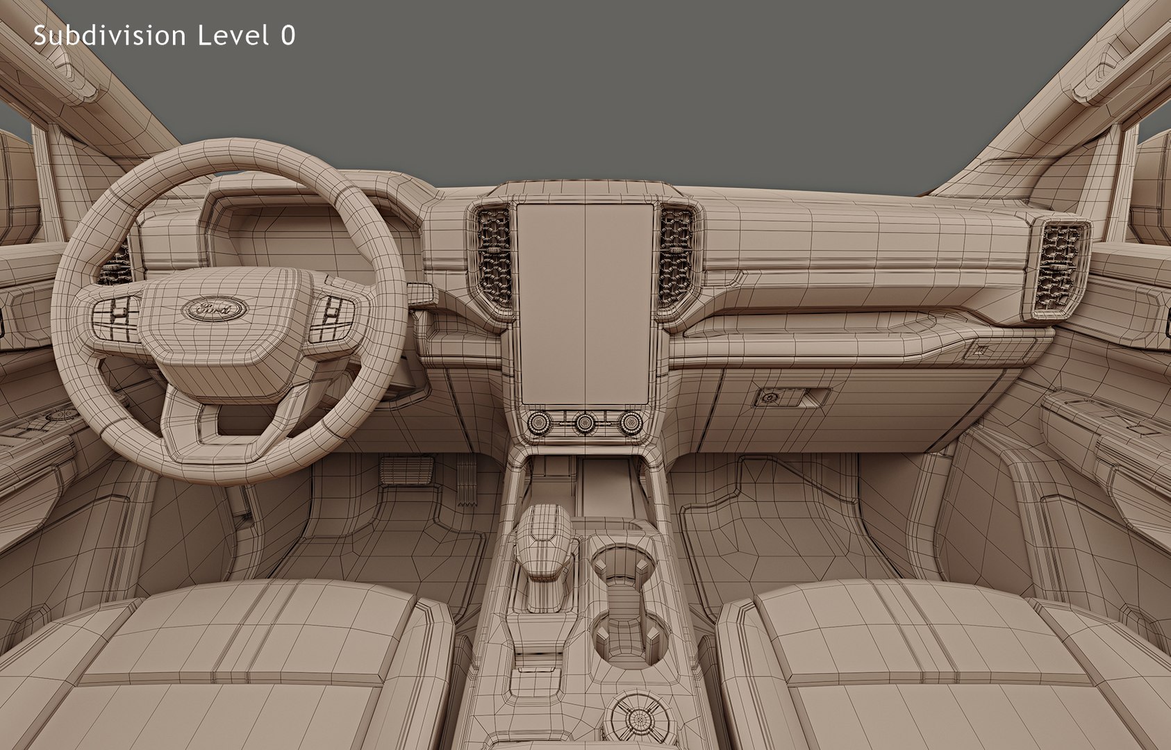 2023 Ford Ranger 3D model - TurboSquid 2014277