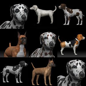 Dog Blender Models for Download | TurboSquid