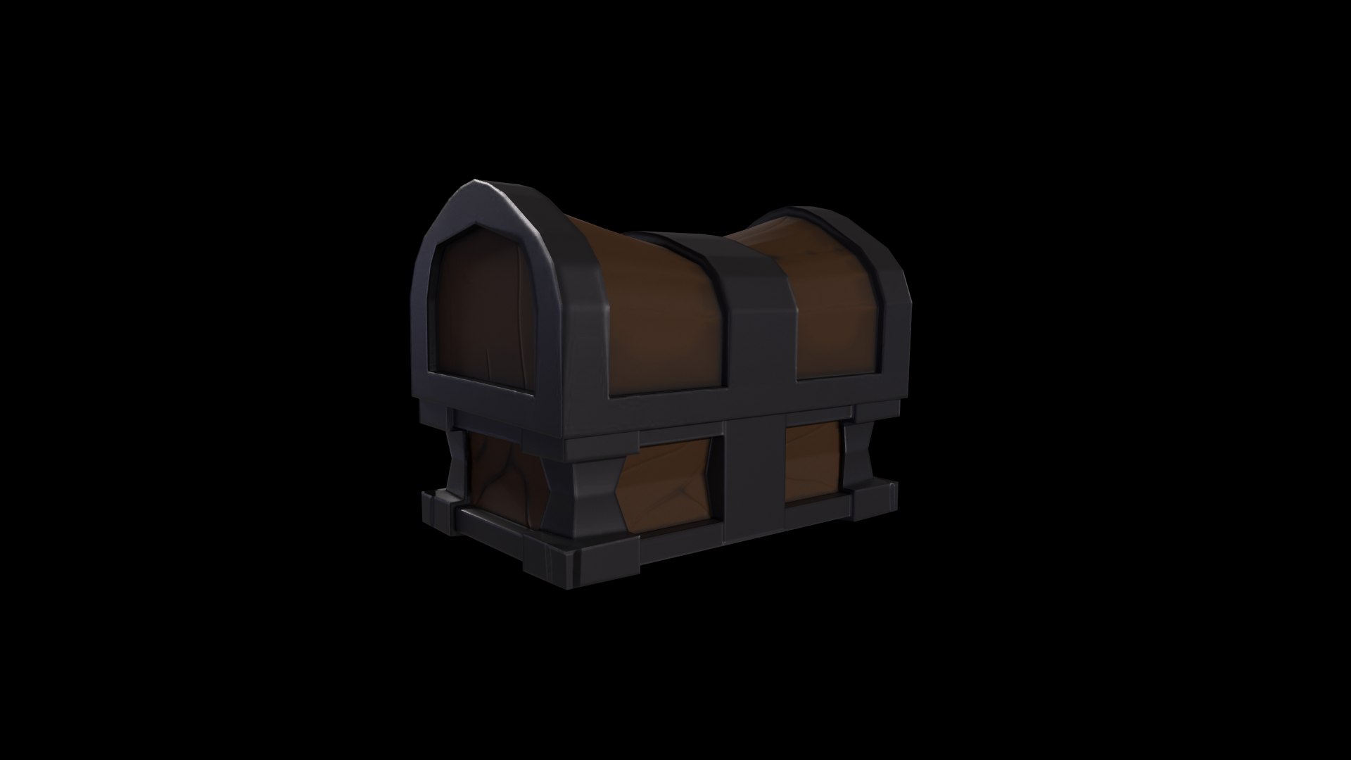 Stylized Chest Game Ready Low Poly PBR 3D Model 3D model - TurboSquid ...