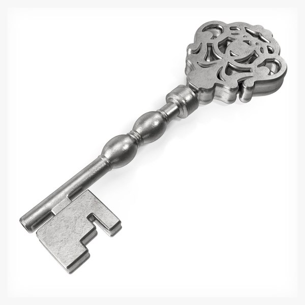 3D model Key Silver 11 - TurboSquid 2005888