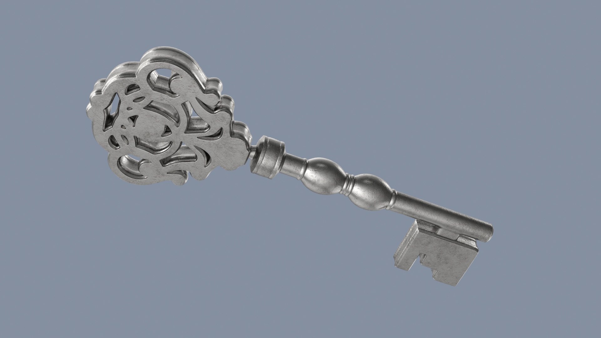 3D Model Key Silver 11 - TurboSquid 2005888