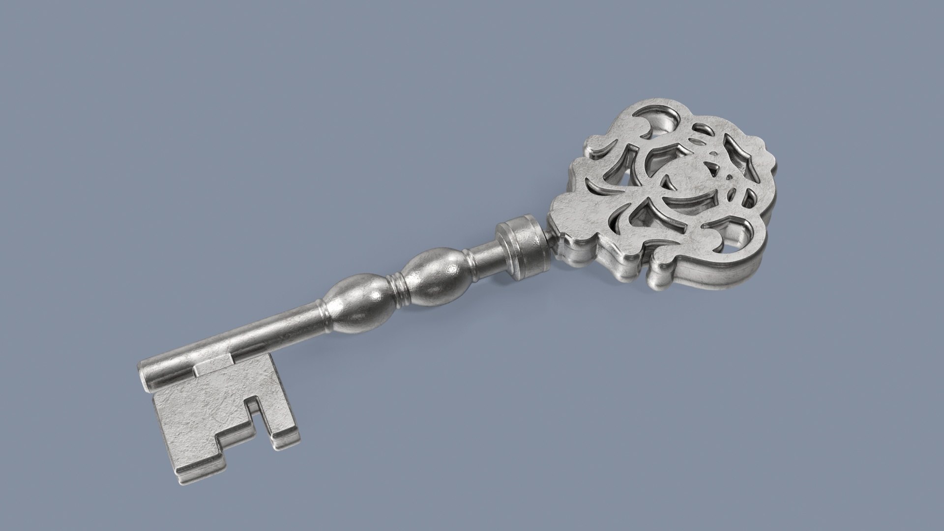 3D Model Key Silver 11 - TurboSquid 2005888