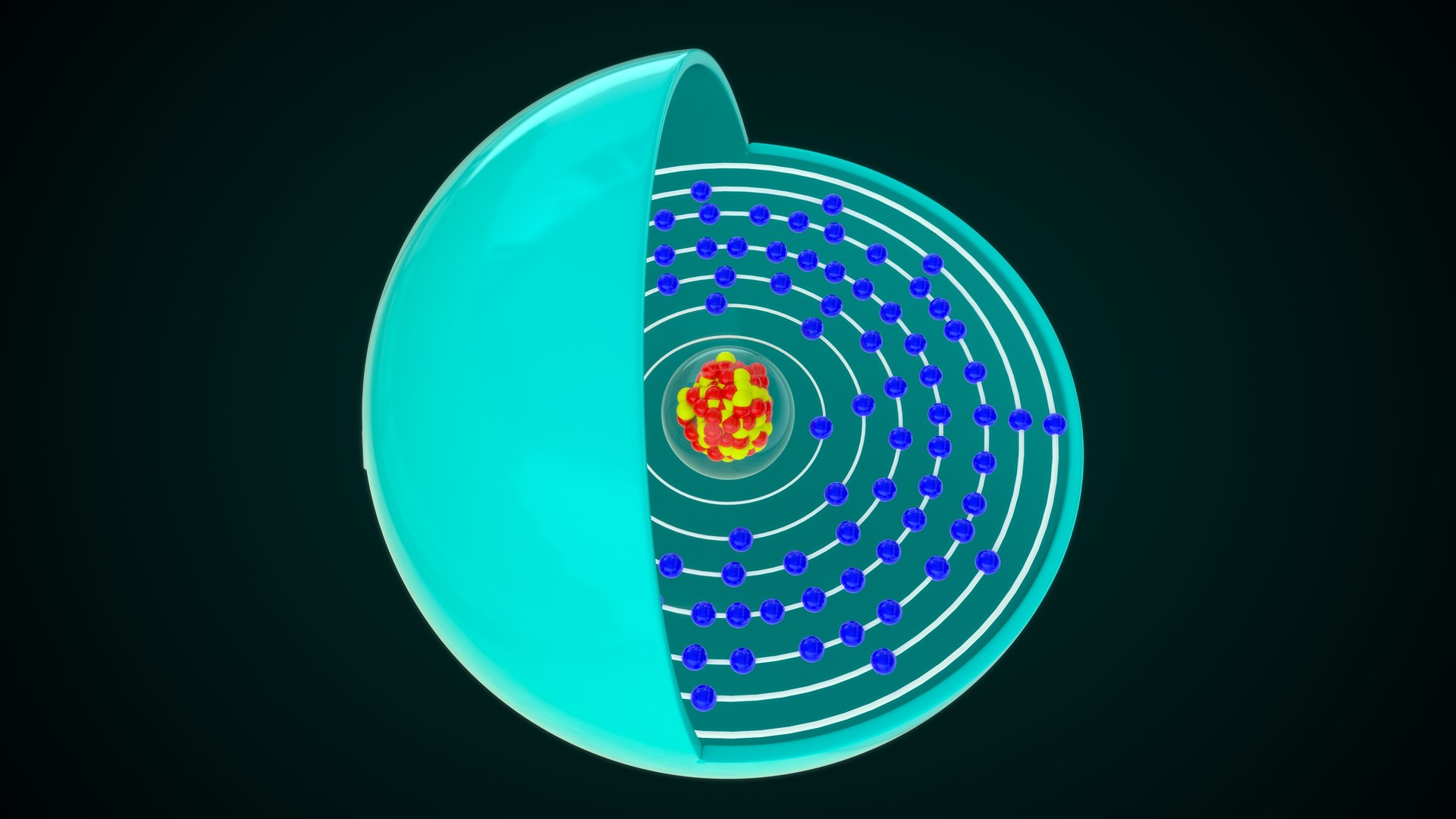 Dubnium Chemical Element 3D model - TurboSquid 2143696