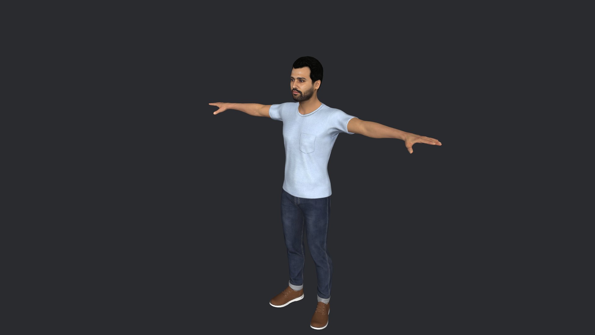 Rohit Sharma Hyper Realistic Full Body Fully Rigged Character 3D Model ...