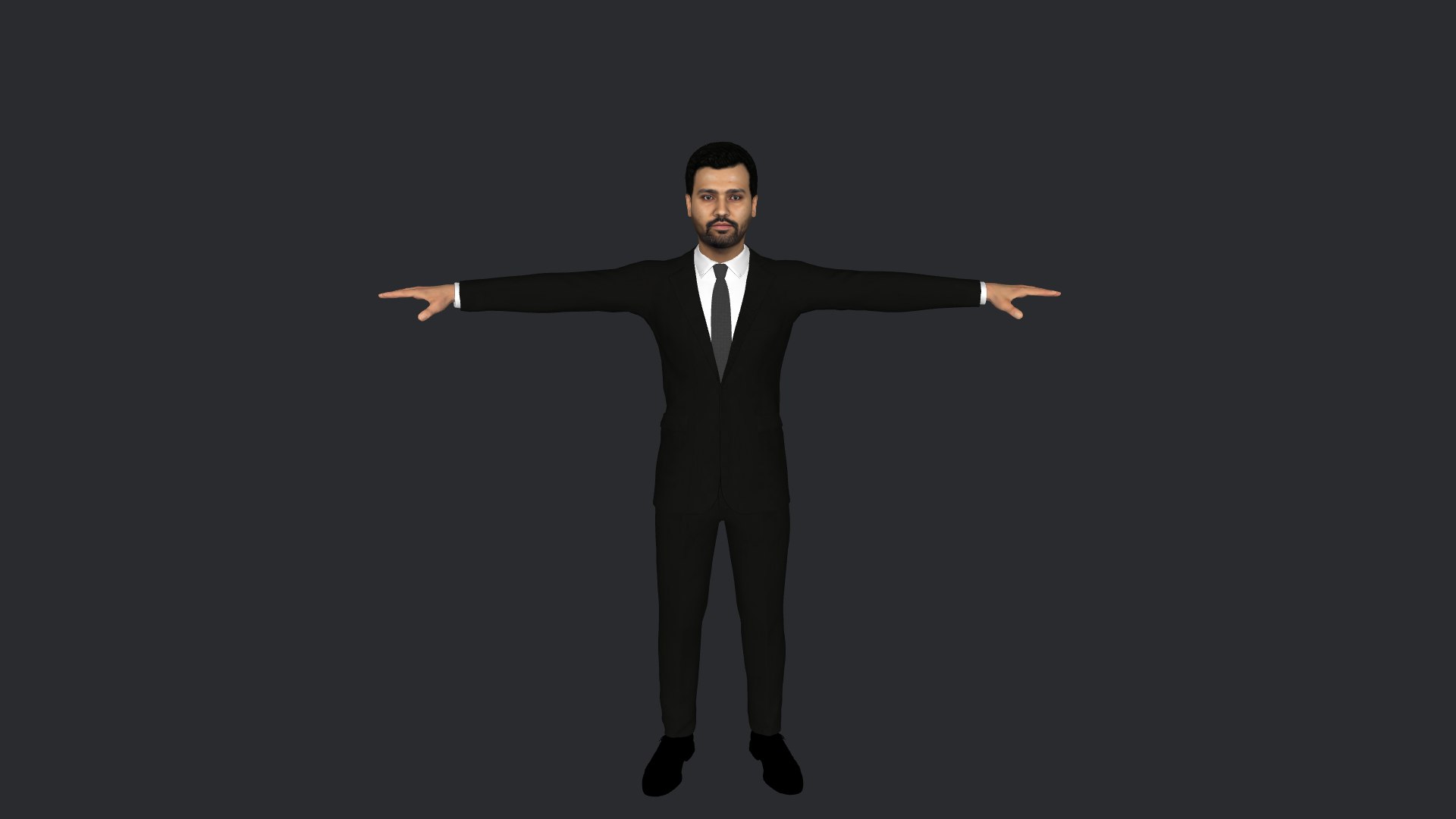Rohit Sharma Hyper Realistic Full Body Fully Rigged Character 3D Model ...