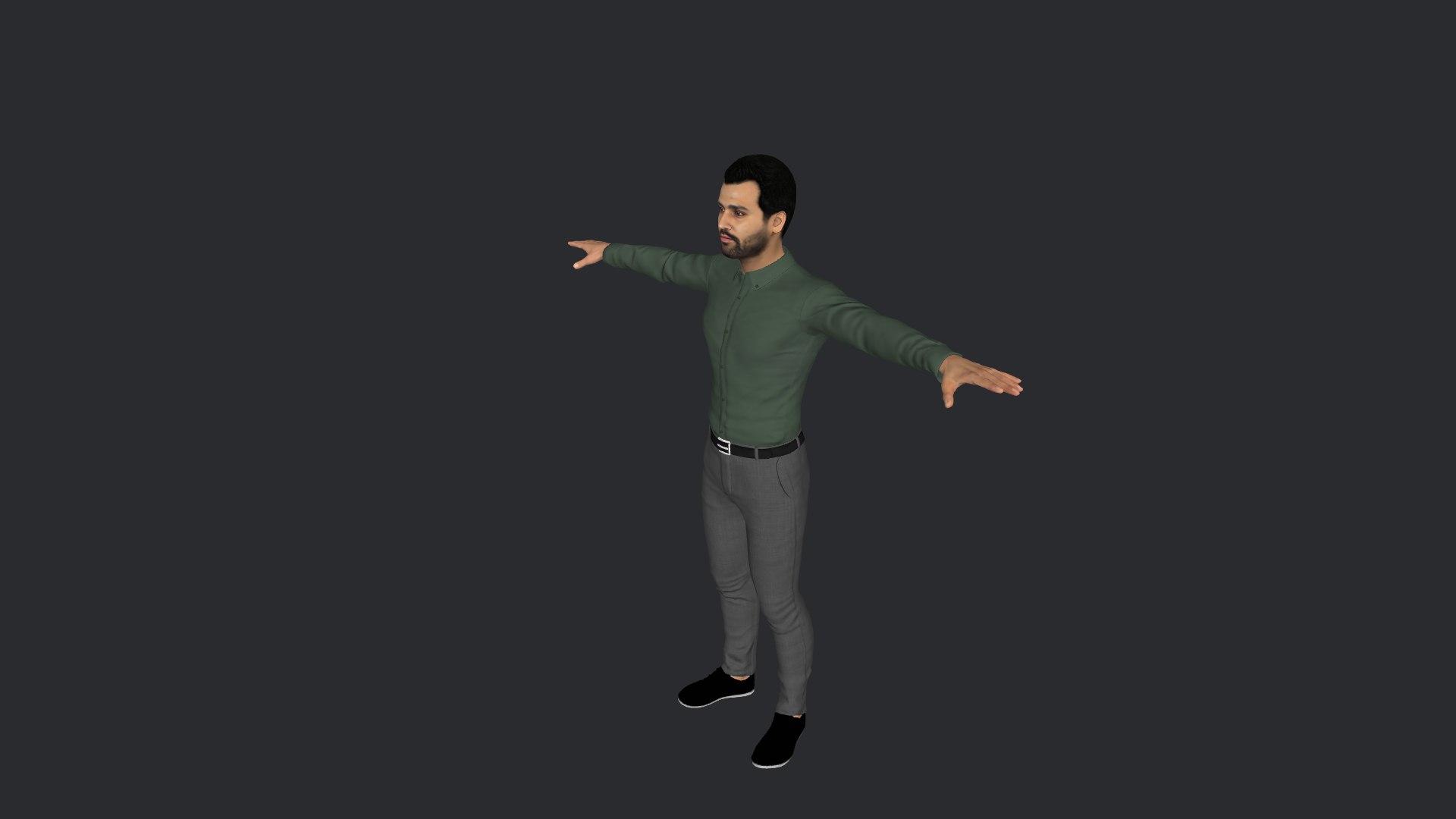 Rohit Sharma Hyper Realistic Full Body Fully Rigged Character 3D Model ...