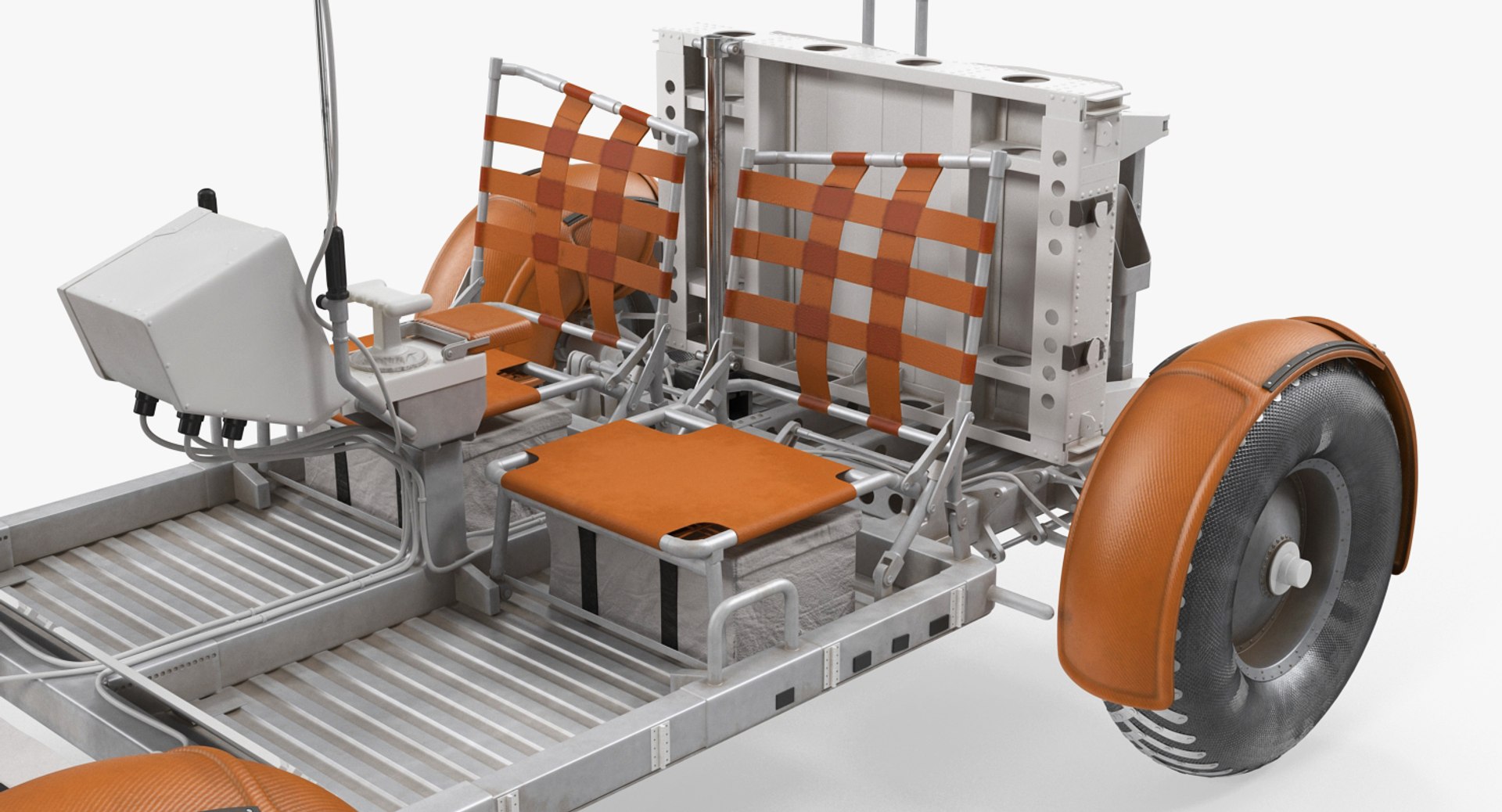 3D Model Lunar Roving Vehicle Apollo - TurboSquid 1268652