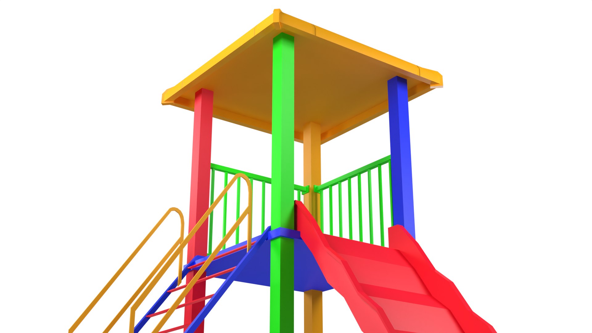 Slide Toy 3D Model - TurboSquid 1987546