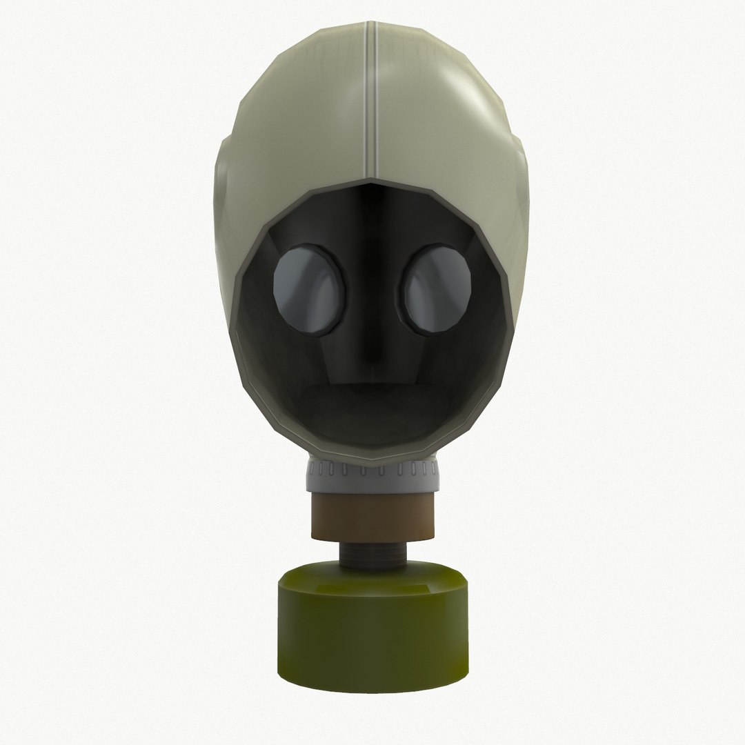 3d Gas Mask Model