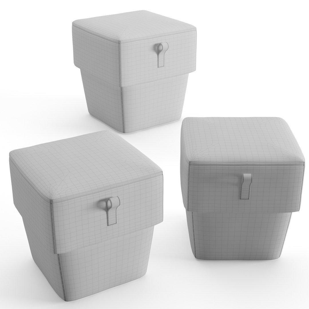 3D Poof Ladvi Model - TurboSquid 1496176