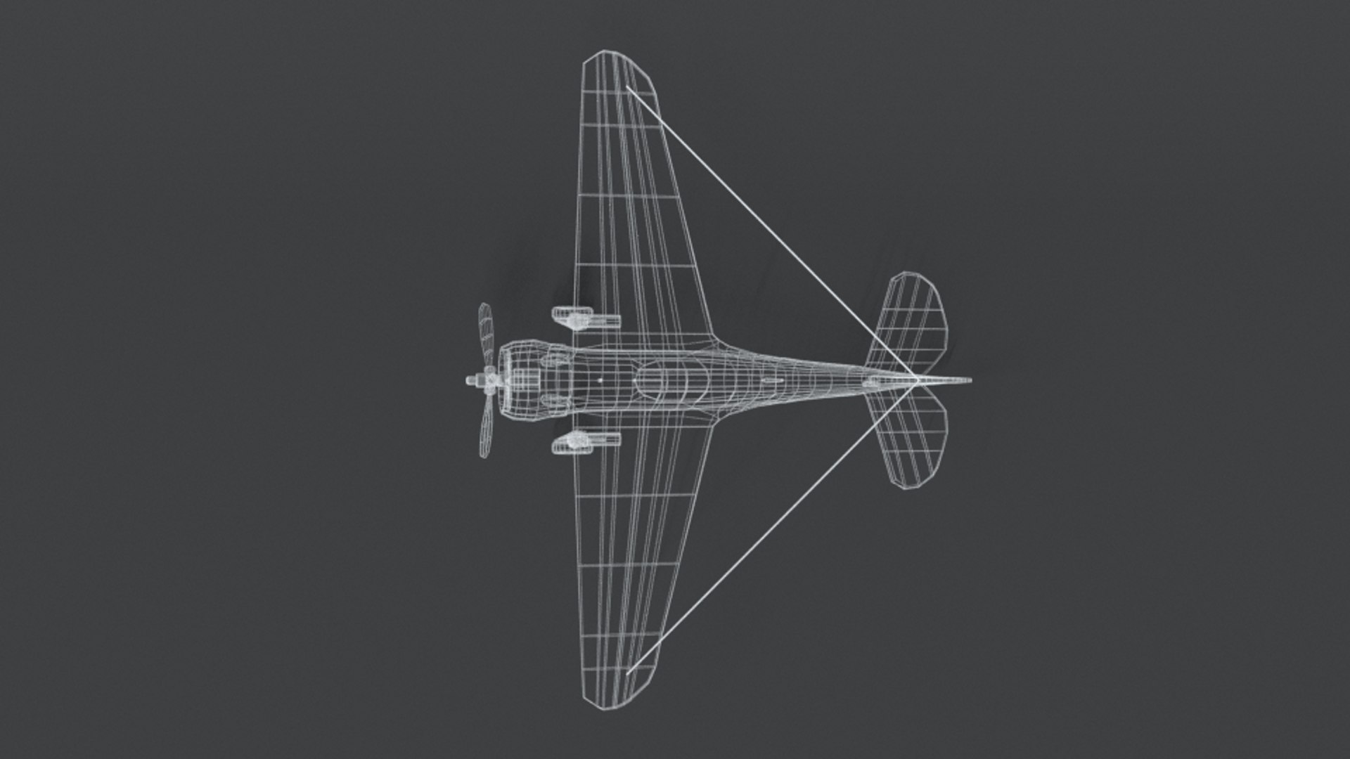 Curtiss P 36 Hawk Model - TurboSquid 1549338