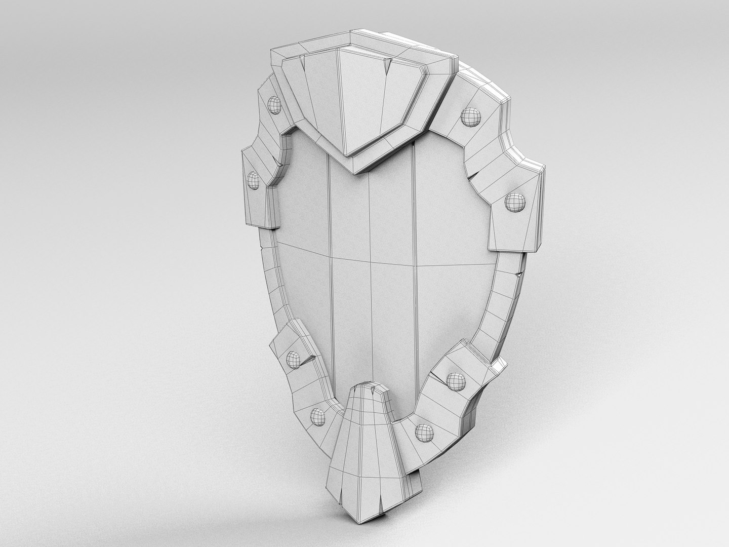 3D Stylized Shield - TurboSquid 1532906