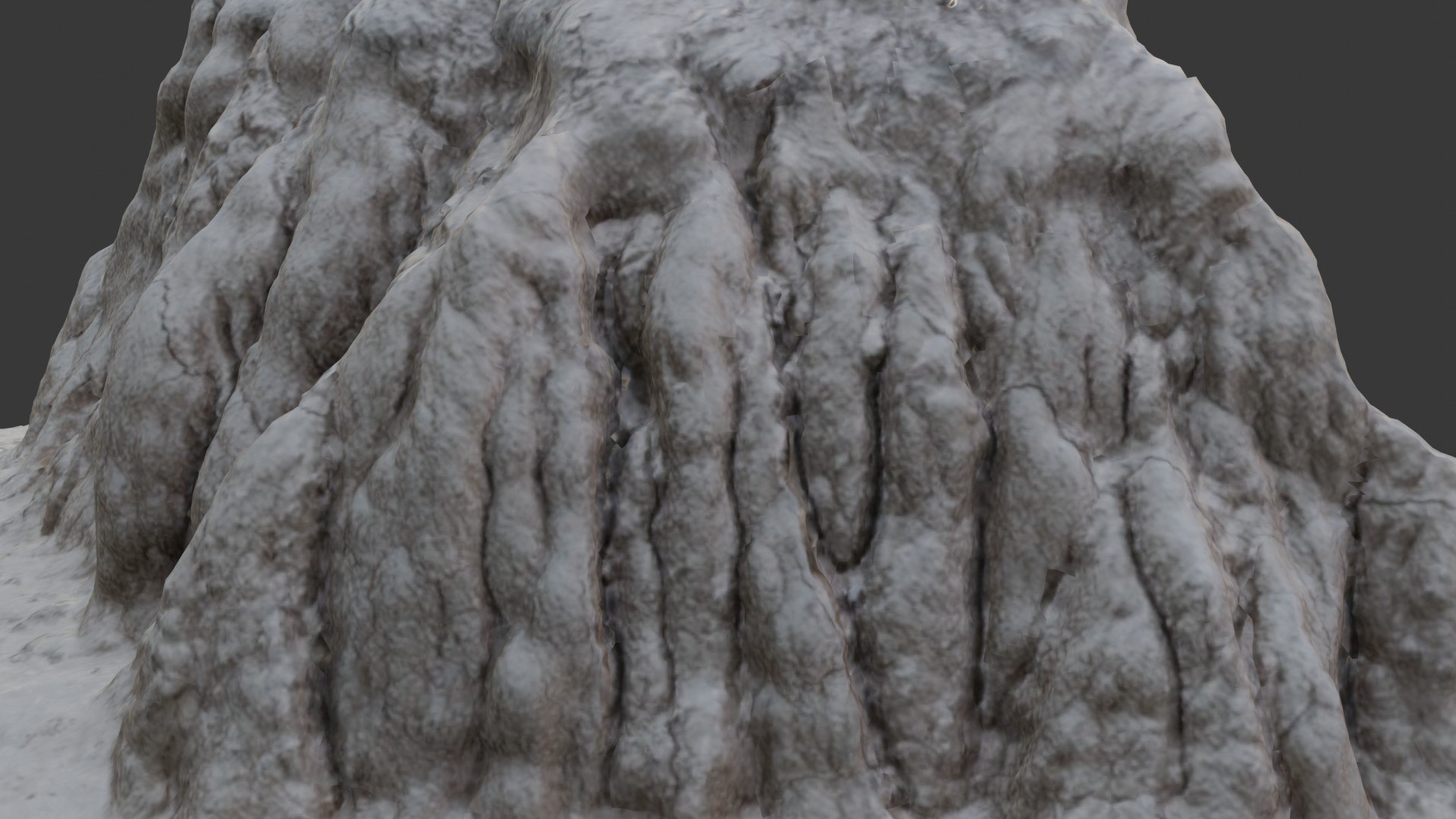 Eroded Mud Cliff 3D Scanned Low-Poly Model 3D Model - TurboSquid 2393296