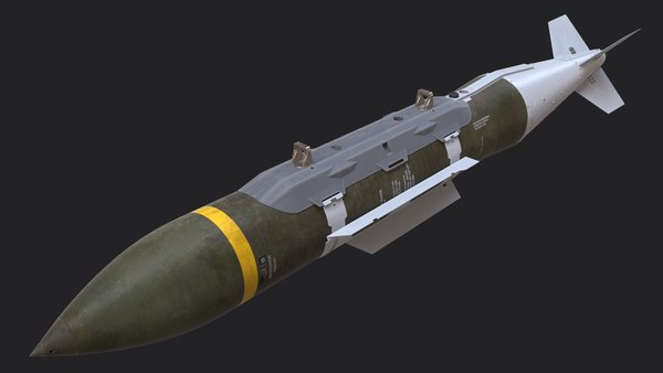 3d gbu-31 v jdam bomb model