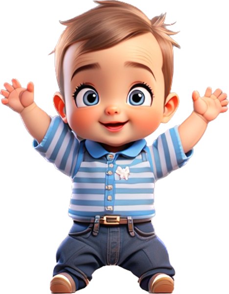 modelo 3d personaje bebe - TurboSquid 2156465