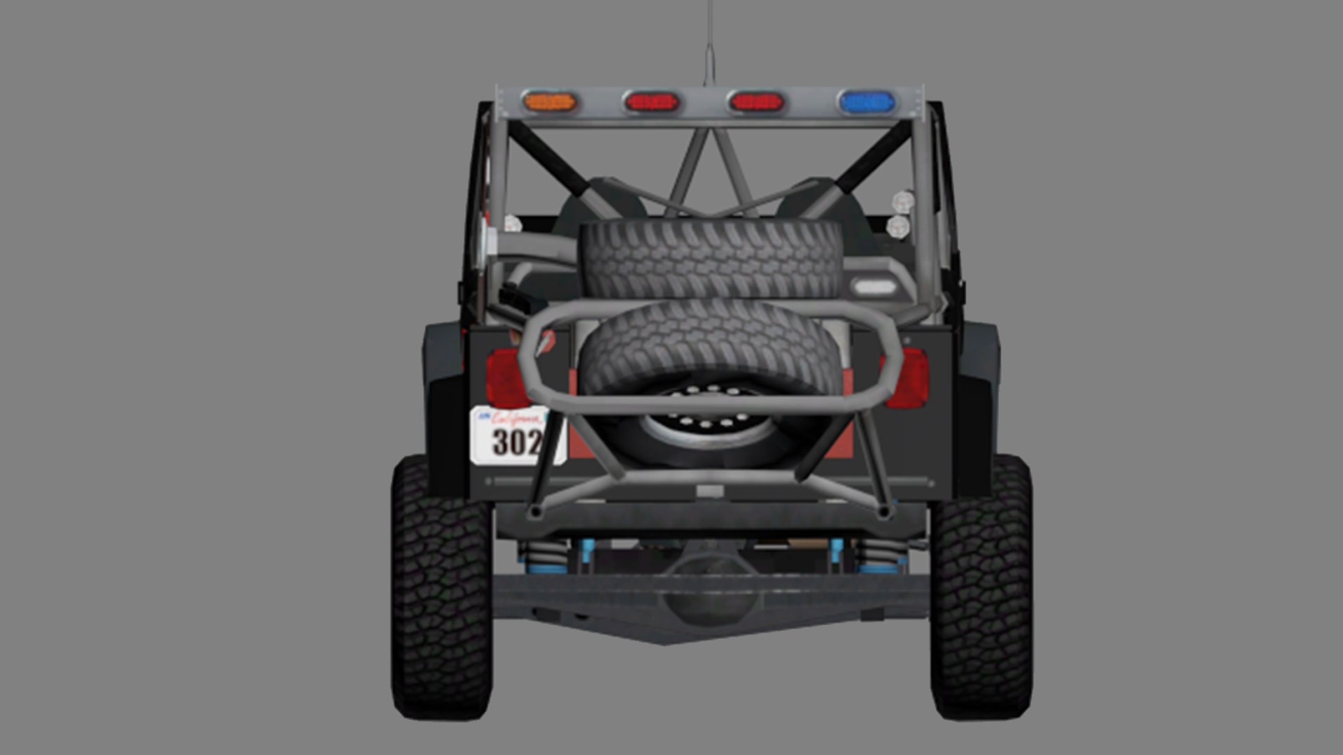 3d Model-007 -Evolution Racing 4x4 Off Road-Offroad Car-3D Low Poly ...