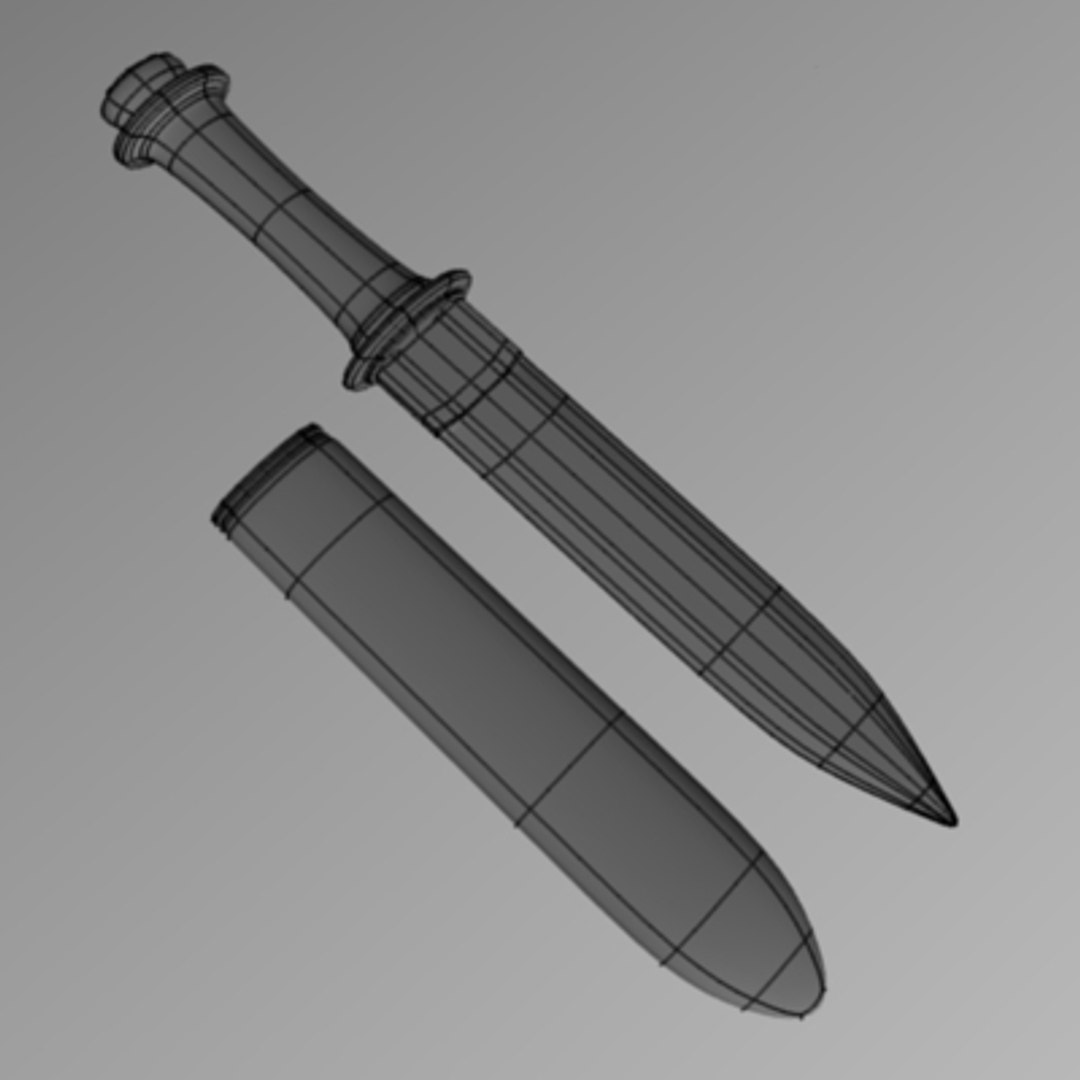 sword 3d model