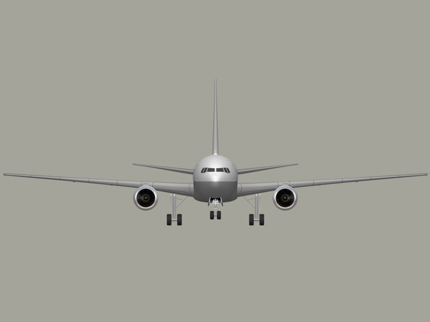 Boeing 767-300 Er Airliner 3d Model