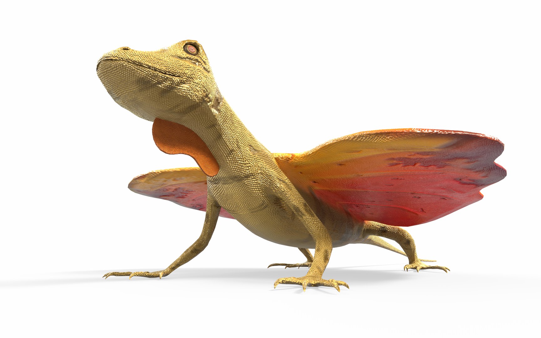 3D Flying Lizard - TurboSquid 2253482