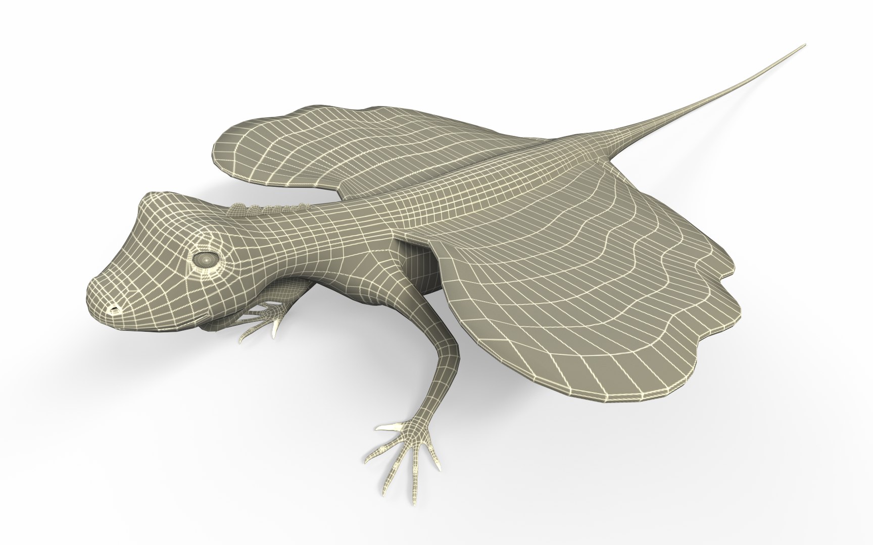 3D Flying Lizard - TurboSquid 2253482